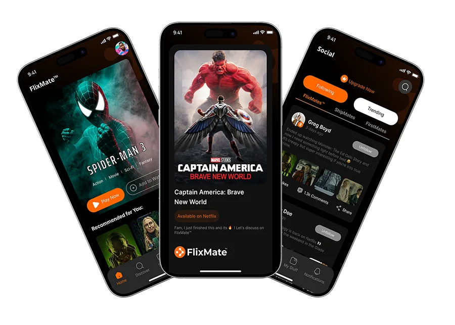 FlixMate™ – Discover. Share. Track.